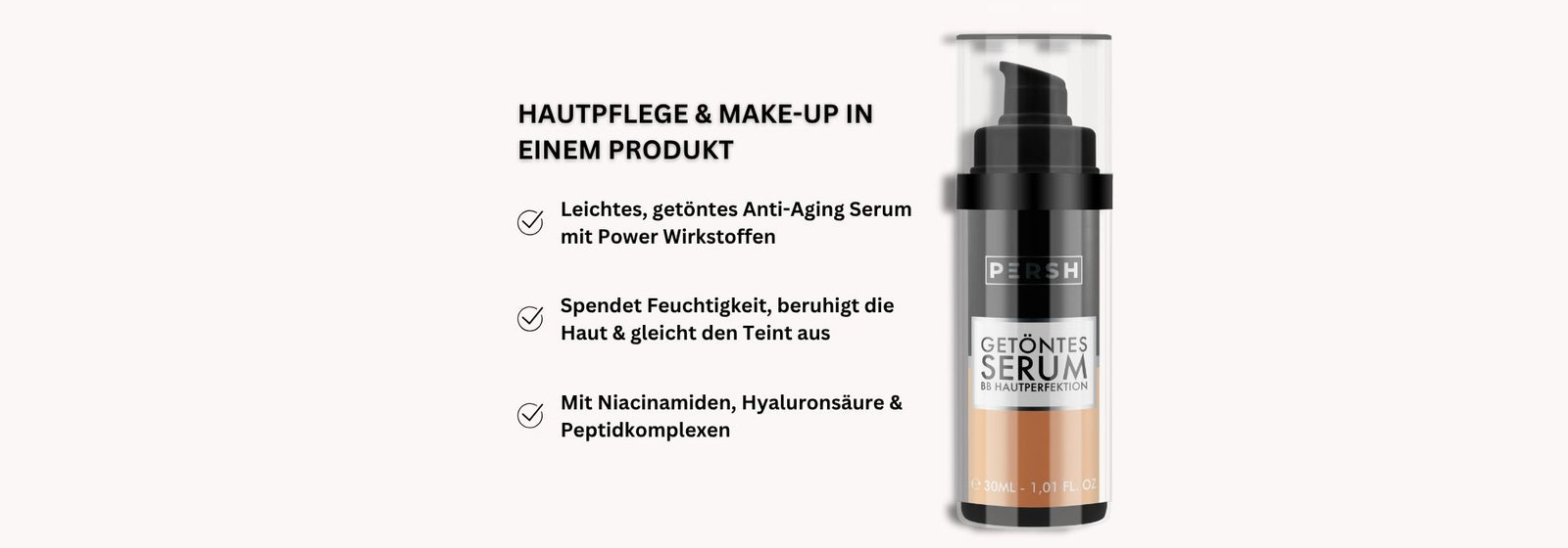 Getöntes Serum - BB Hautperfektion - 30ml - PERSH